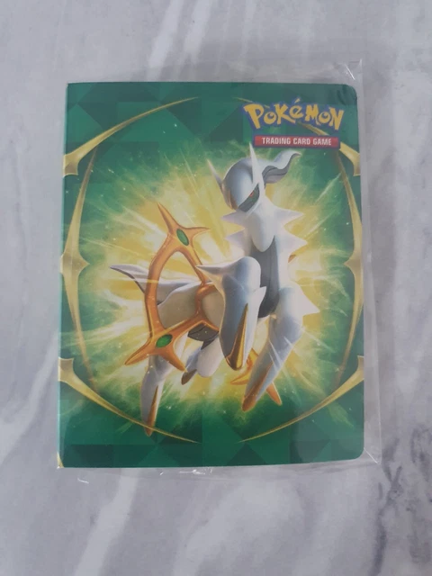 ARCEUS MINI BINDER Portfolio Collector's Chest Exclusive Official TCG ...