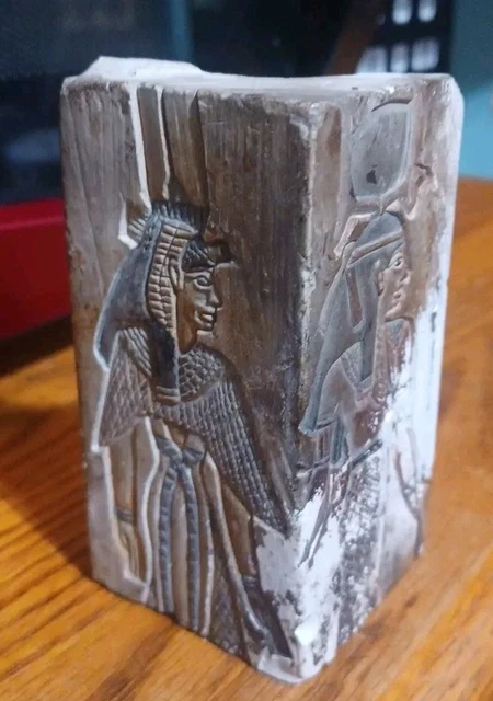 ANCIENT EGYPTIAN GOD Horus Stone sculpture Desk Art Or ? $6.75 - PicClick