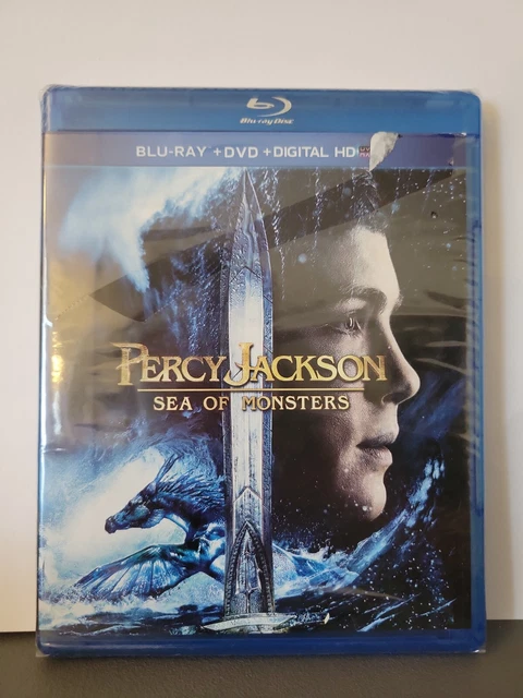 PERCY JACKSON: SEA of Monsters (Blu-ray/DVD, 2013, 3-Disc Set, Canadian ...