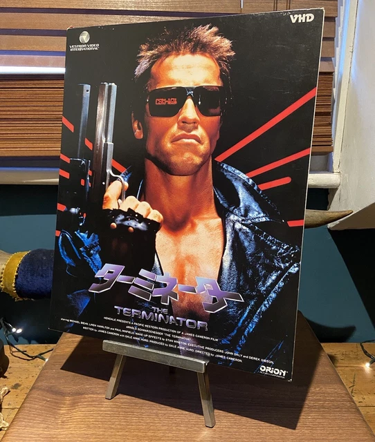 THE TERMINATOR VHD Videodisc from Japan Schwarzenegger 1984 (Not VHS ...