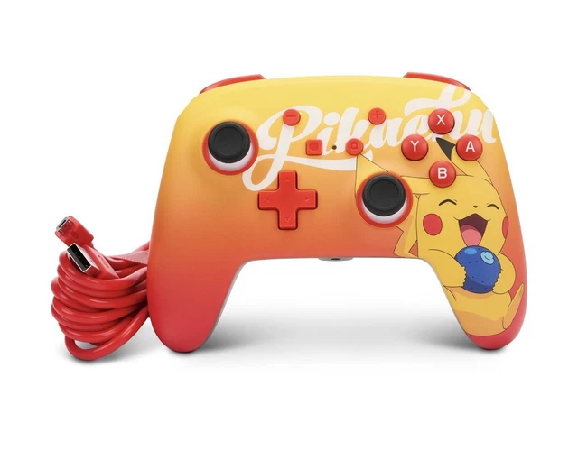 POWERA POKEMON ENHANCED Wired Controller Nintendo Switch Pikachu BN £23 ...