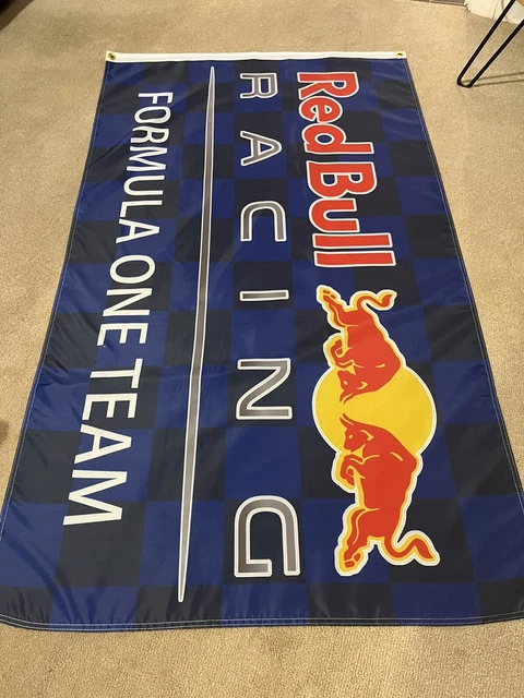 FORMULA 1 FLAG RED BULL RACING - F1 Flag 3FT X 2FT BRAND NEW VERSTAPPEN ...