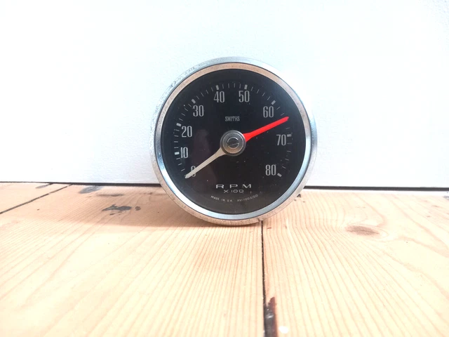 CLASSIC MINI COOPER S Genuine Smiths Rev Counter Downton Mk1 BMC 1275GT ...