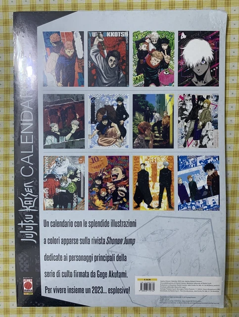 JUJUTSU KAISEN CALENDARIO 2023 Con Numero #0 Variant Limited Lucca Comics EUR 39,00 - PicClick FR