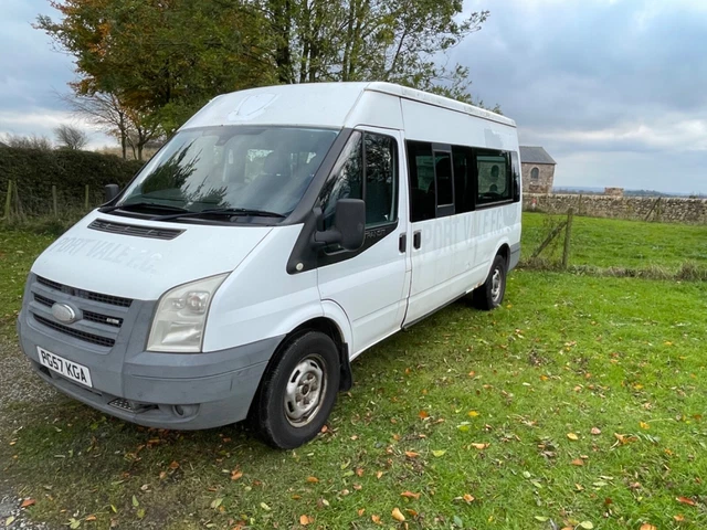 FORD TRANSIT 115 Minibus 15 Seater 2008, Ideal Camper , Very Clean Van ...