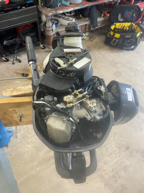 YAMAHA 6 HP 4 stroke long shaft outboard engine £414.72 - PicClick UK