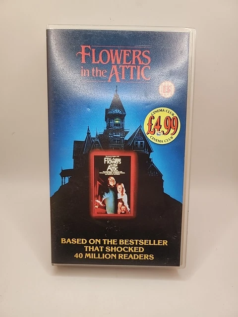 FLOWERS IN THE Attic 1987 Vhs Video Cassette Tape PAL VHS ,New World ...