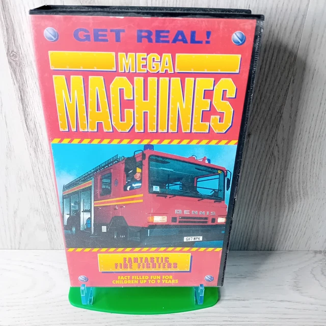 MEGA MACHINES FIRE Fighters Vhs Tape - Rare Retro Kids Tv Show £14.38 ...