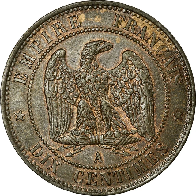 [#14727] COIN, FRANCE, Napoleon III, Napoléon III, 10 Centimes, 1852 ...