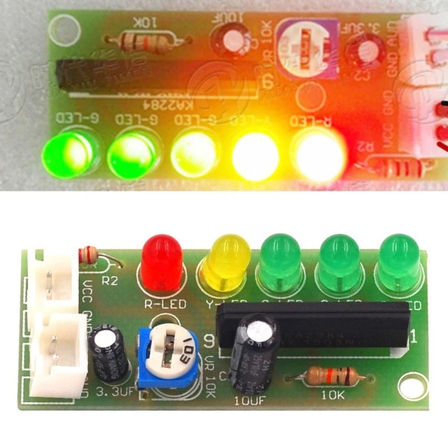 POWER VOLTAGE LEVEL Indicator Battery Capacity Indicator Red Green LED ...