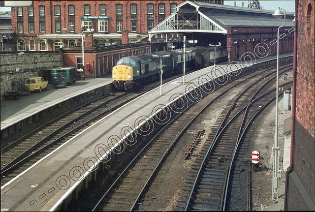 35MM COLOUR SLIDE OF CLASS 40 AT HOLYHEAD IN THE 1970s. £5.50 - PicClick UK