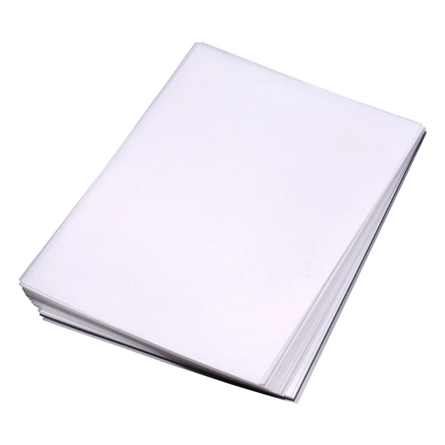 25 SHEETS TRANSLUCENT Printable Shrink Films Kit Shrinky Art Film Paper ...