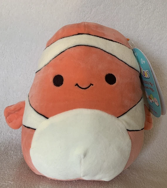 SQUISHMALLOW 10” RICKY Clown Fish Soft Orange Plush $13.50 - PicClick