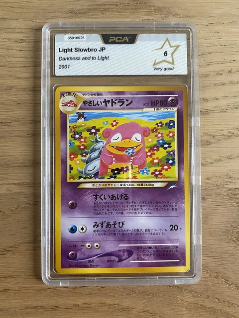 CARTE POKÉMON JAPANESE Néo Destiny, Light Slowbro Flagadoss Lumineux ...