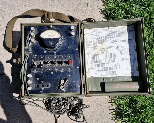 WW2 US SIGNAL Corps Test Set 1942 Dated £63.11 - PicClick UK