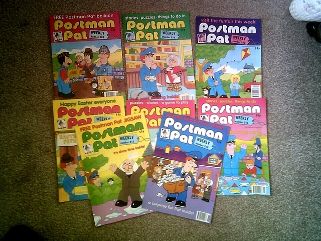 POSTMAN PAT British Weekly Comic Joblot 8 Comics £14.99 - PicClick UK