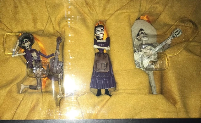 RARE 2017 DISNEY STORE Pixar COCO 6-Piece DELUXE SKETCHBOOK ORNAMENT ...