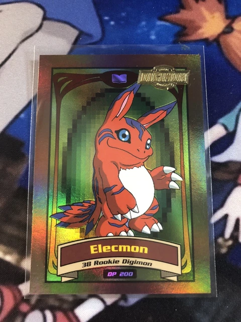 ELECMON D6 KARTE Digimon Animated Series 2 Holo NM-Mint Englisch EUR 10 ...