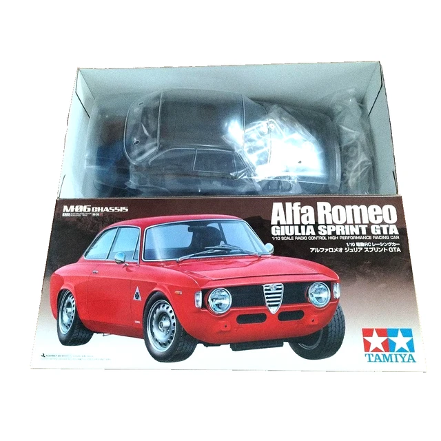 TAMIYA 1/10 ALFA Romeo Giulia Sprint GTA M-Chassis Open Box Unused £136 ...