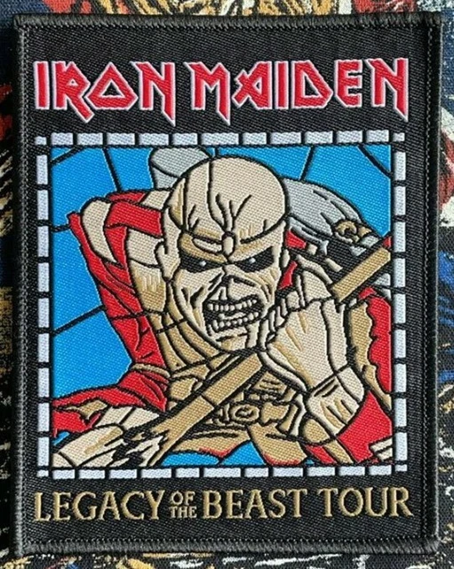IRON MAIDEN PATCH Trooper Eddie Legacy Beast Limited Edition 2019 TOUR ...