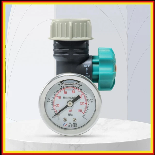 VALVOLA RIDUTTRICE ACQUA regolabile con misuratore valvola acqua ...