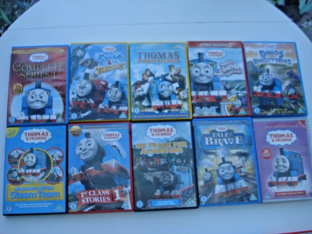 THOMAS TRACKMASTER FRIENDS Tank Engine Dvd X 10 Bundle 8 £11.12 ...