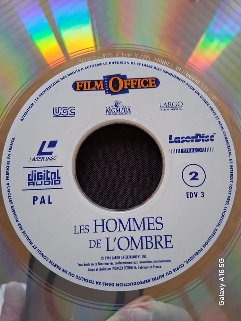 LASERDISC 📀 LES HOMMES DE L'OMBRE 📀 ( PAL ) 1 disque EUR 1,00 - PicClick FR