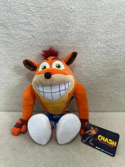 NWT CRASH BANDICOOT Play by Play soft toy plush £14.99 - PicClick UK