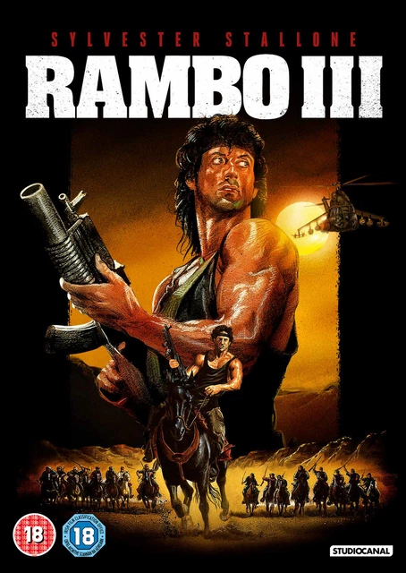 RAMBO III (DVD) Marcus Gilbert Sylvester Stallone Harold Diamond Joseph ...