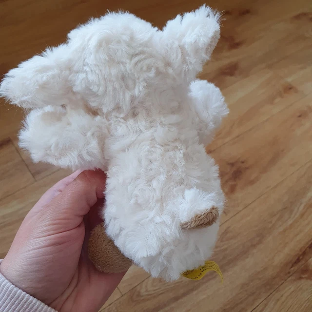 CARD FACTORY SMALL Sheep Lamb Soft Toy Plush Comforter Easter Snuggles ...