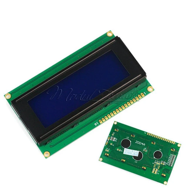 33v Iici2ctwisp I Serial Interface 20x4 Character Lcd Module Blue