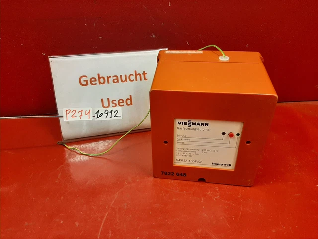 VIESSMANN HONEYWELL - gas combustion machine 7822 648 £128.94 - PicClick UK