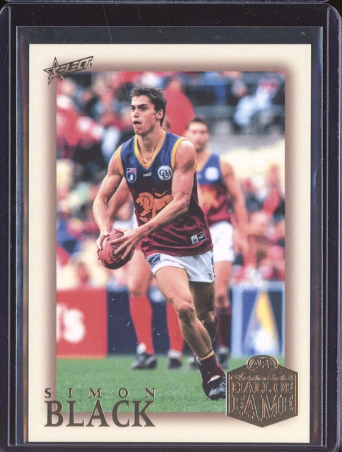SIMON BLACK 2023 Select Legacy Hall of Fame Inductees Limited Edition ...