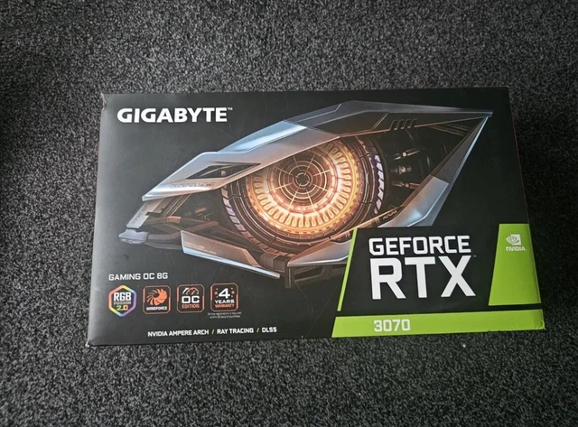 GIGABYTE GEFORCE RTX 3070 GAMING OC 8GB GDDR6 Graphics Card with Box £ ...