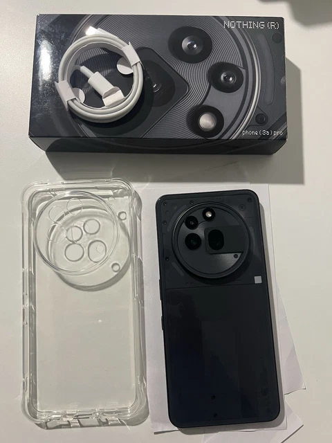 NOTHING PHONE (3A) Pro 5G. 12/256GB. Black. Unlocked (DUAL SIM). £363. ...