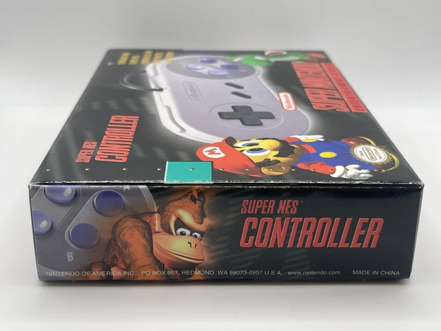 1997 SUPER NES Controller (Super Nintendo | SNES) Authentic BOX ONLY ...