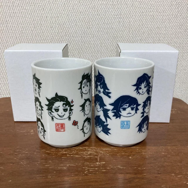 DEMON SLAYER KIMETSU No Yaiba Goods lot set 2 Tanjiro Giyu Teacup ...