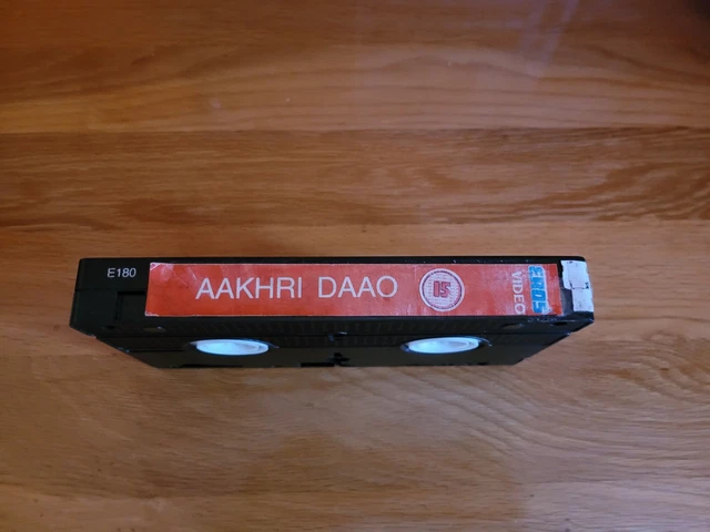 AAKHRI DAAO BOLLYWOOD Hindi VHS Tape EUR 10,35 - PicClick IT