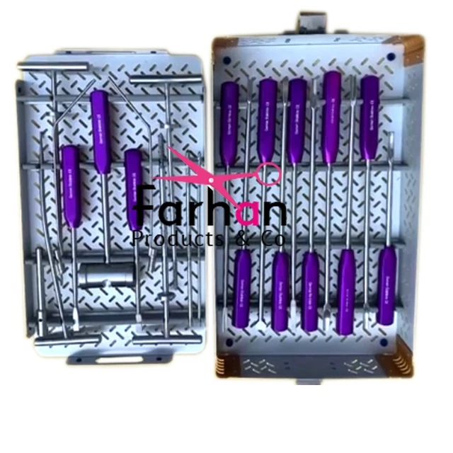 NEW CEMENT REMOVAL Instruments, Femoral Elevator Cement Removal Set ...