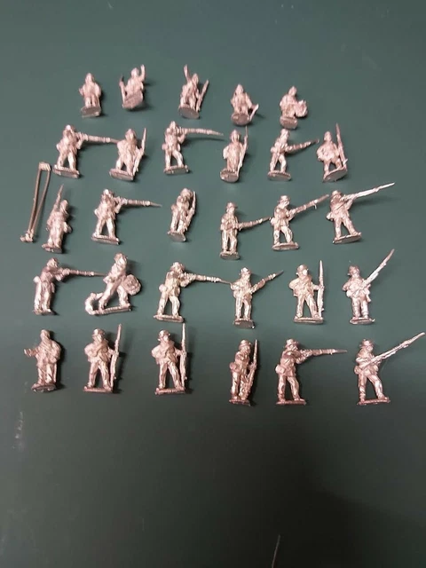 28MM PERRY MINIATURES American Civil War ACW 29 figures (Unpainted). £ ...