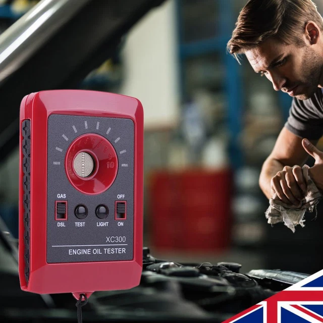 GAS DIESEL ANALYZER LED Digital Motor Engine Detector Car Oil Quality ...