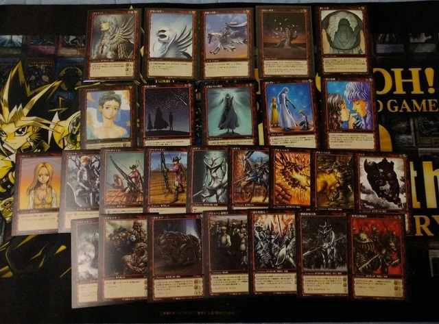 SET OF 26 BERSERK Trading Card Game TCG Konami Griffith Charlotte Japan ...