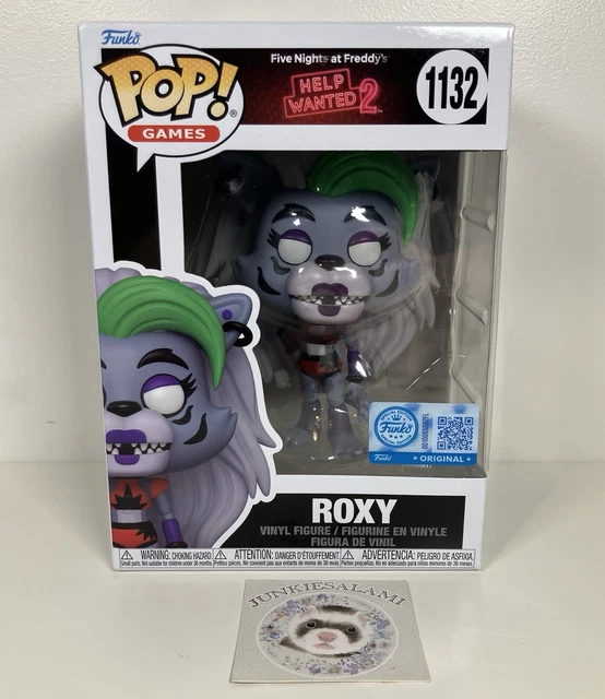 FIVE NIGHTS AT Freddy's FNAF Help Wanted 2 #1132 Roxy Funko Pop! New ...