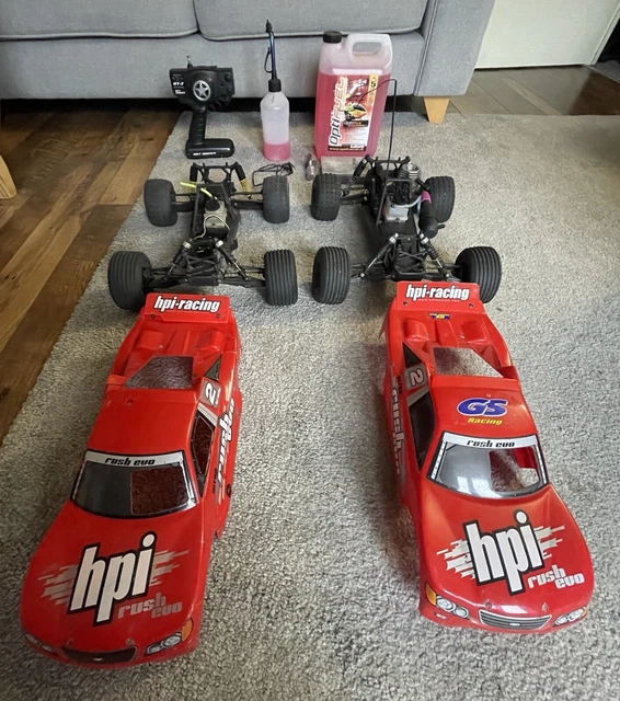 HPI RACING RUSH Evo2 With Spare Car £220.00 - PicClick UK