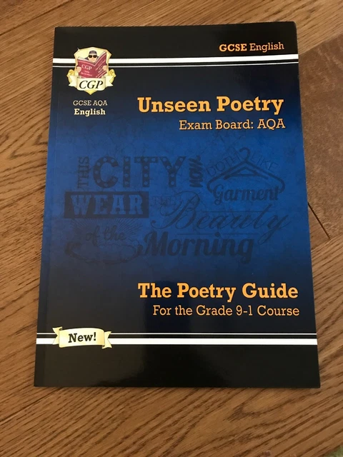 GCSE AQA ENGLISH: Unseen poetry: the poetry guide by Catherine Heygate ...