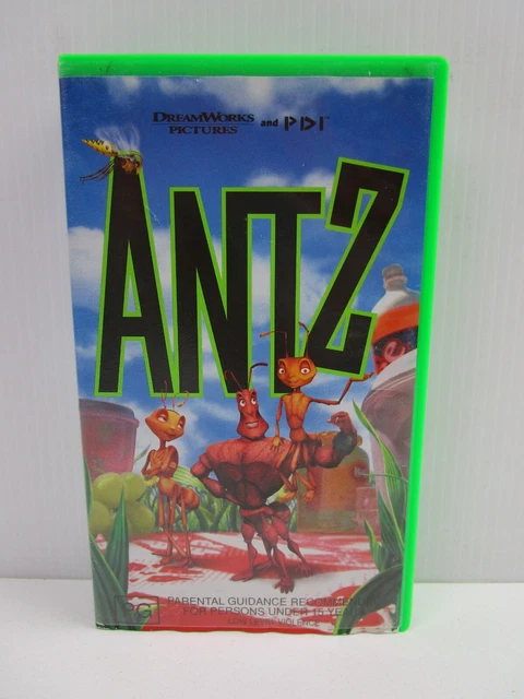ANTZ, DREAMWORKS, VHS Tape, Vintage Video, Movie, PG, 1998 £12.07 ...
