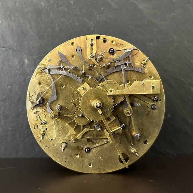 GROSSER WIENER EMPIRE/BAROCK Reisewecker Uhr Wecker Repetition, keine ...