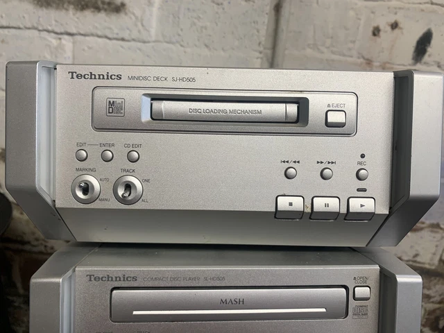 TECHNICS SJ HD505 Minidisc Deck ONLY £91.00 - PicClick UK