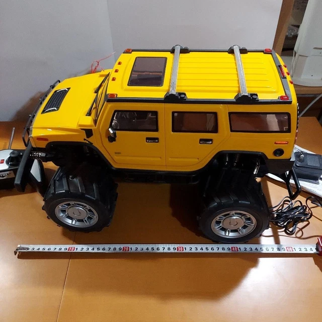 AOSHIMA SKYNET HUMMER H2 Rc Car Extra Large 4Wd 4Ws Radio Control Truck ...