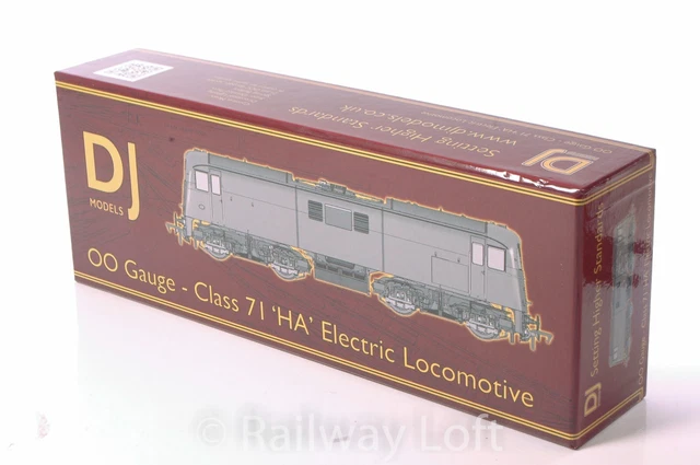 CLASS 71 &HA& Locomotive E5004 BR Green Livery By DJM Models DJM0071 ...